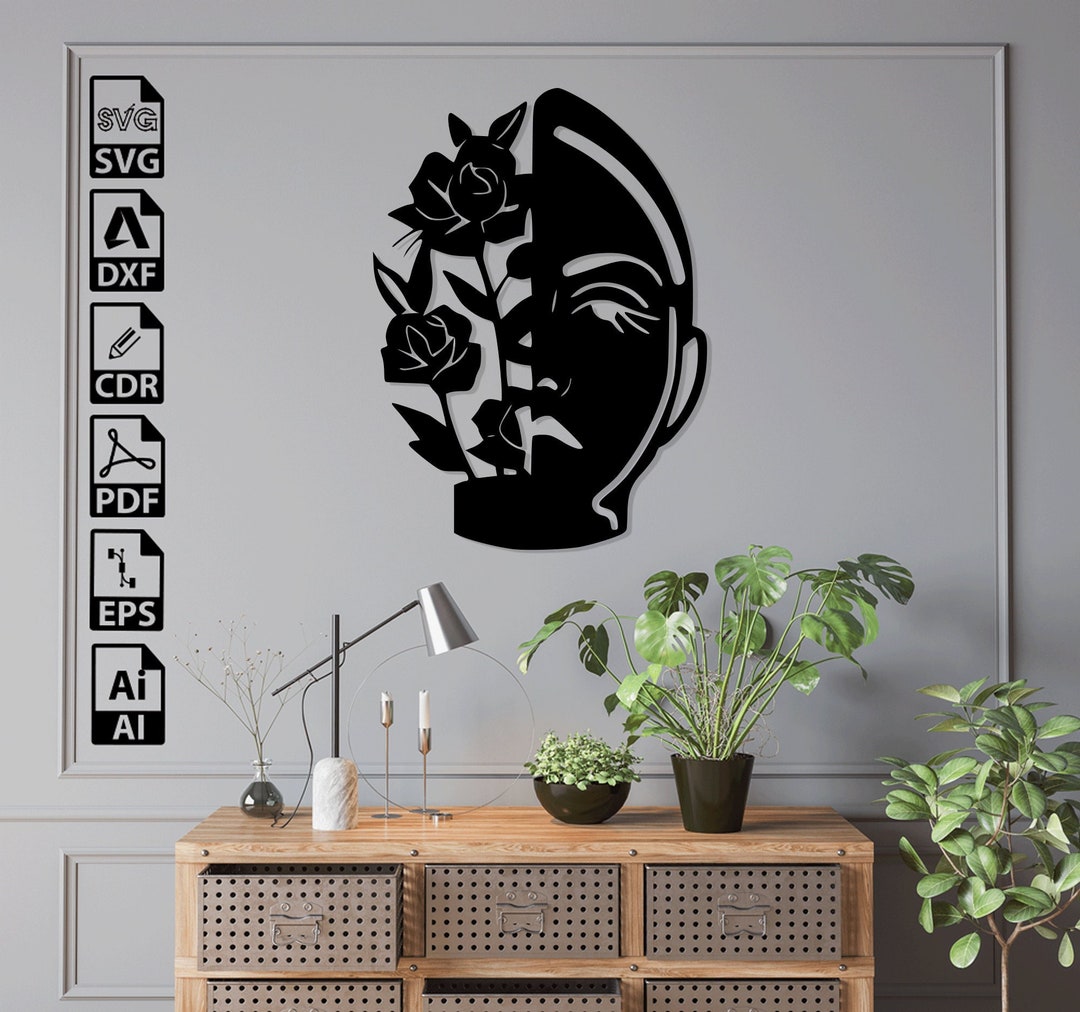 Rose Dxf Rose Svg Pdf Digital Download Laser Cut Cnc Cutting Router ...