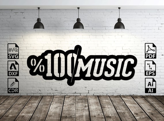 Music Dxf Bar Svg Pdf Digital Download Laser Cut Cnc Cutting | Etsy