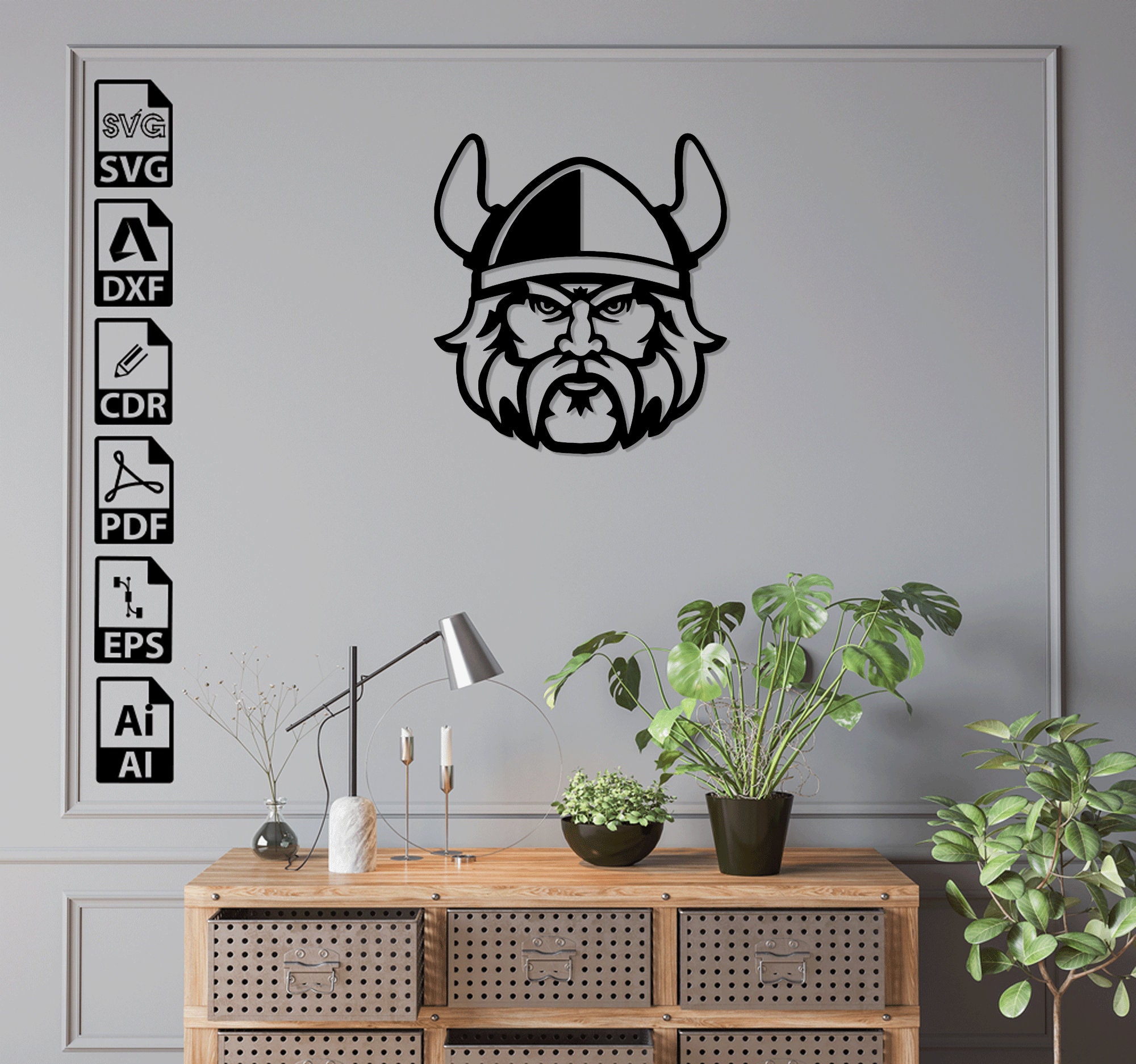 Viking Dxf Vikings Svg Digital Download Laser Cut Cnc Cutting Router ...