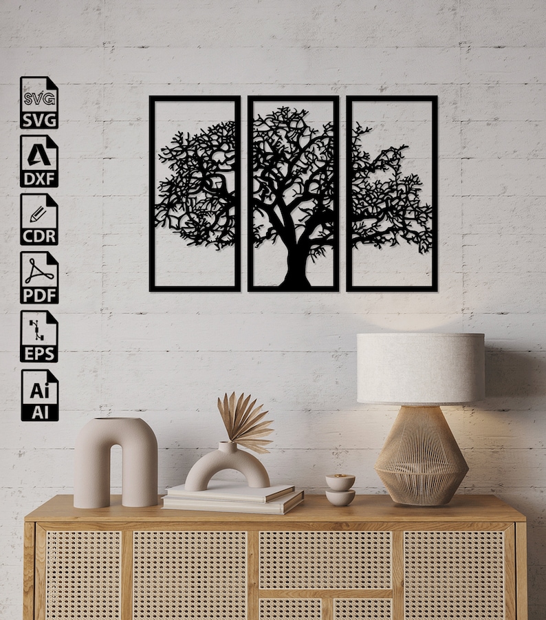 Árbol De La Vida Dxf Árbol Svg Descarga Digital Corte Láser - Etsy España