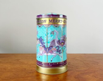 Fortnum & Mason Magnificent Merry Go Round Musical Biscuit Tin Empty ...