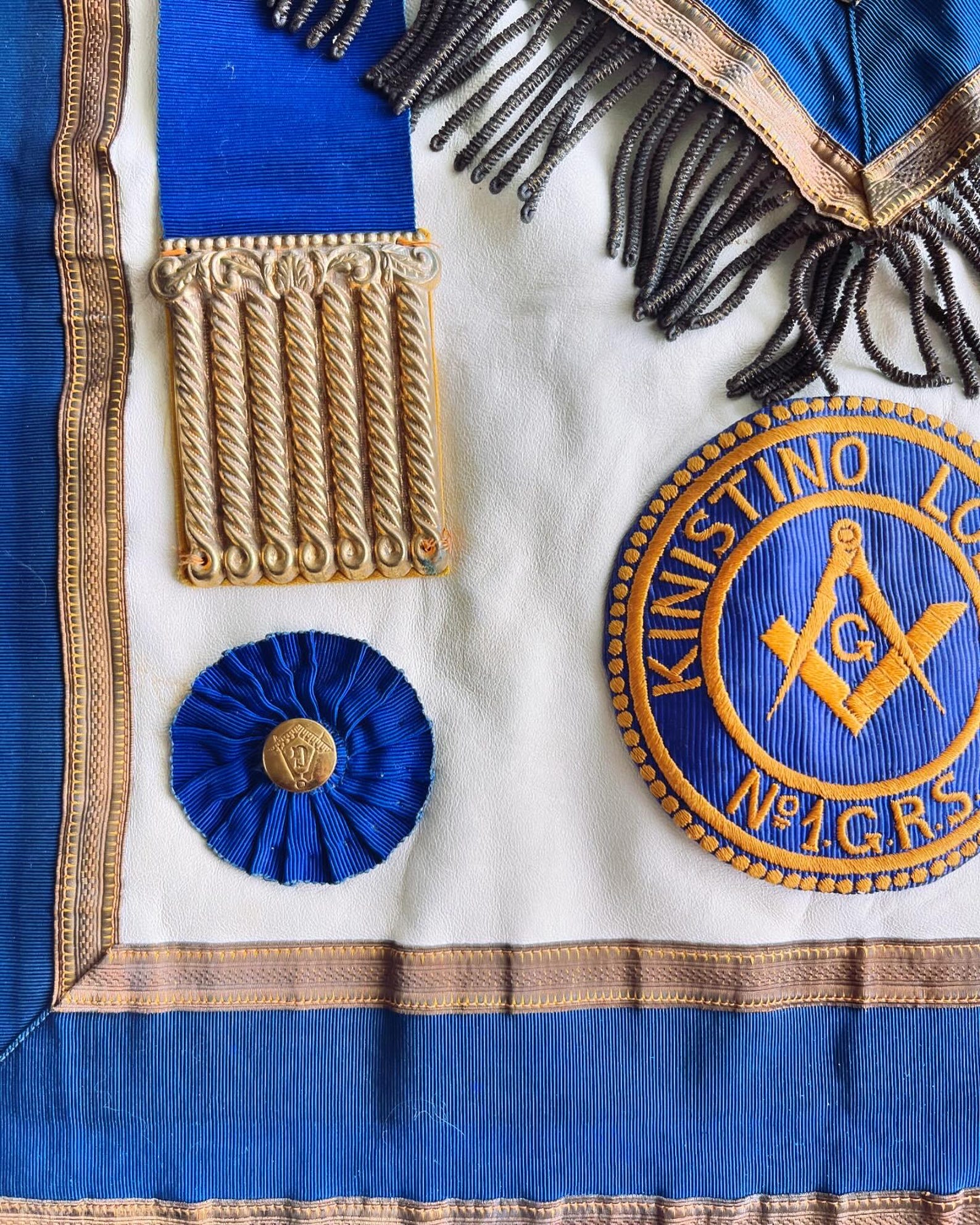 Vintage FREEMASON Master Mason Apron - Etsy