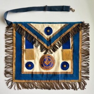 Vintage FREEMASON Master Mason Apron - Etsy
