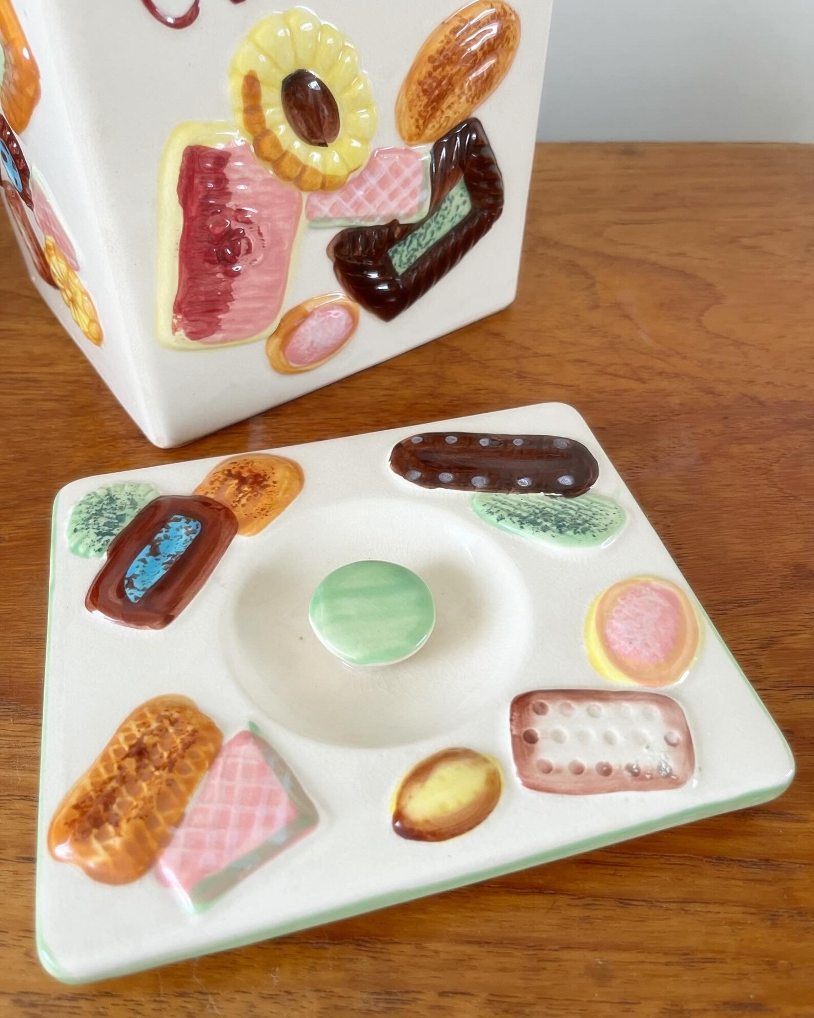 Vintage COOKIES ALL OVER 1950s Cookie Jar by the Fred Roberts Co. - Etsy