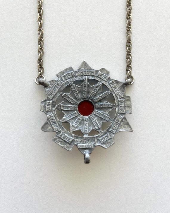 1975 MARK HEISTER ZODIAC calendar astrology pewter pe… - Gem