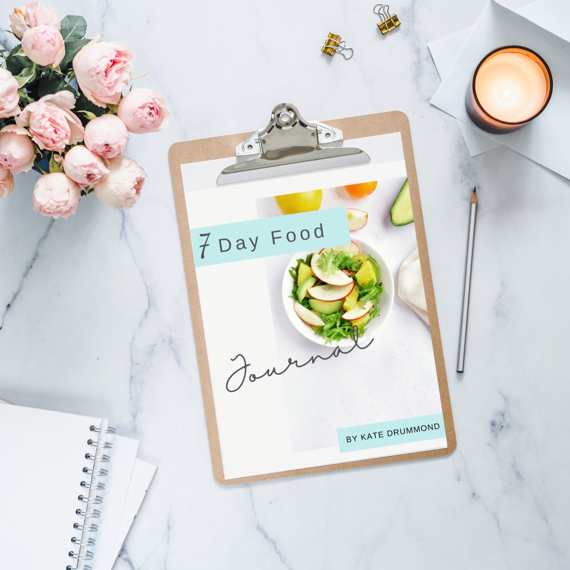 The Purposeful Life 7 Day Food Journal - Etsy