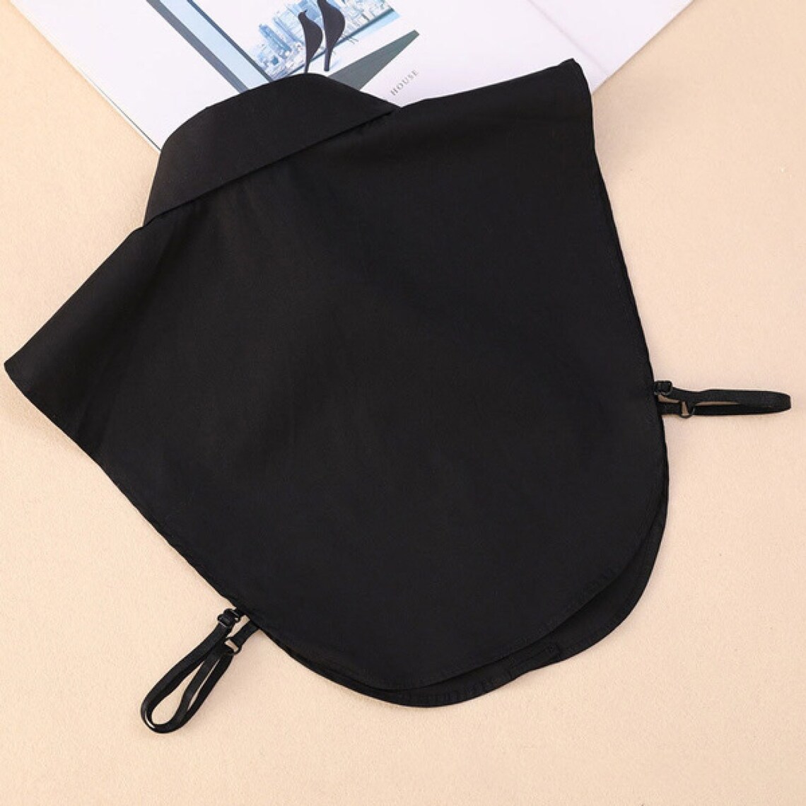 Fake Collar / Half Fake Dickie Collar / White and Black Half Shirt ...