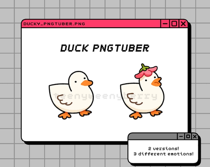 Chicken Nugget Pngtuber - Cute Avatar for Twitch Streaming - Etsy Canada