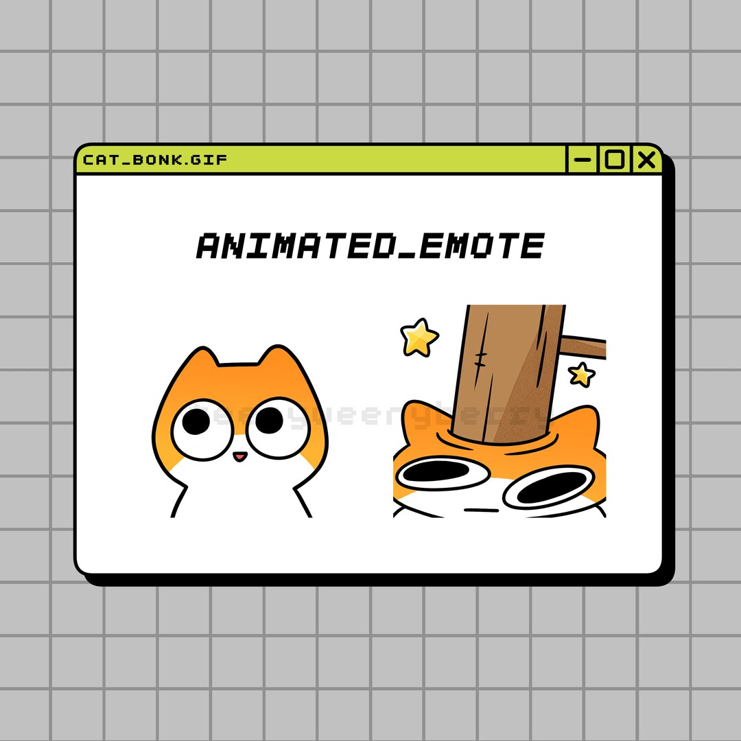 Cat Bonk Emote - Cute, Funny, Meme | Twitch, Youtube, Discord | Instant ...