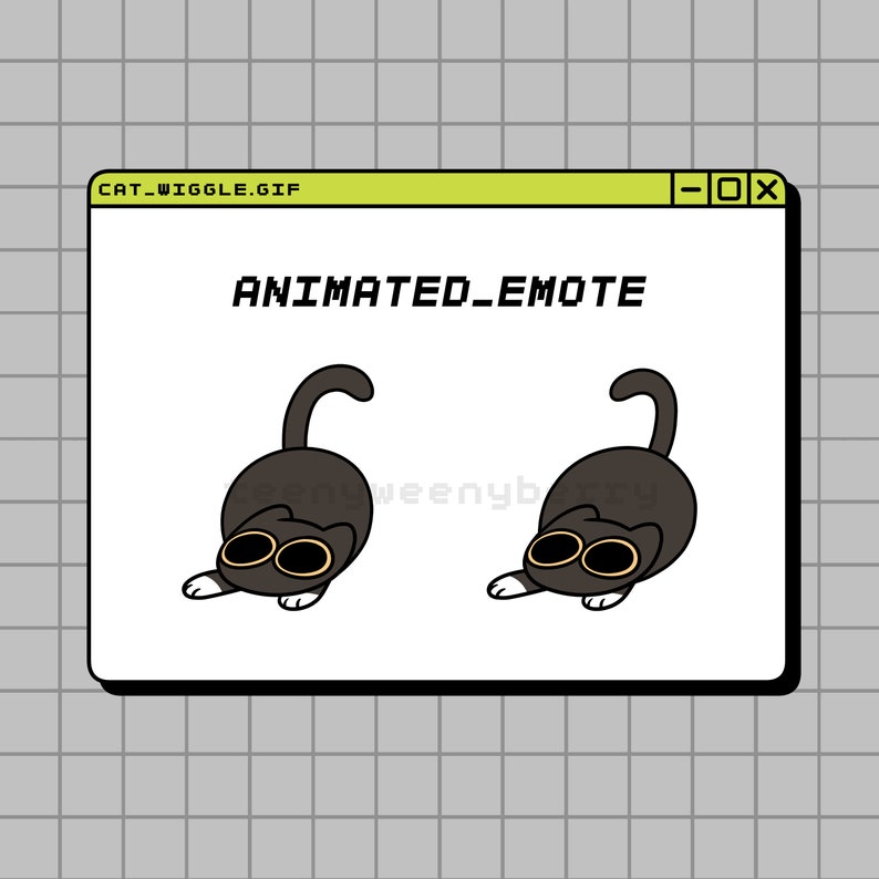 Cat Wiggle Emote - Cute, Funny, Meme | Twitch, Youtube, Discord ...