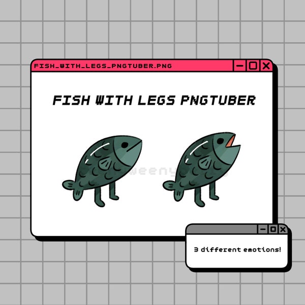 Pngtuber Model Funny - Etsy
