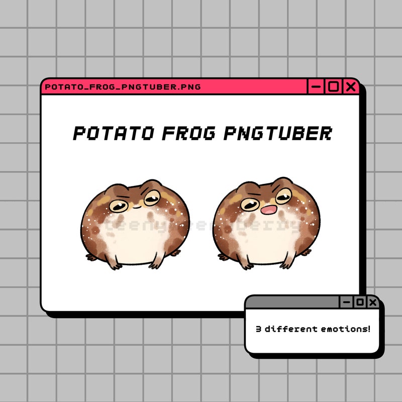 Potato Frog - Etsy