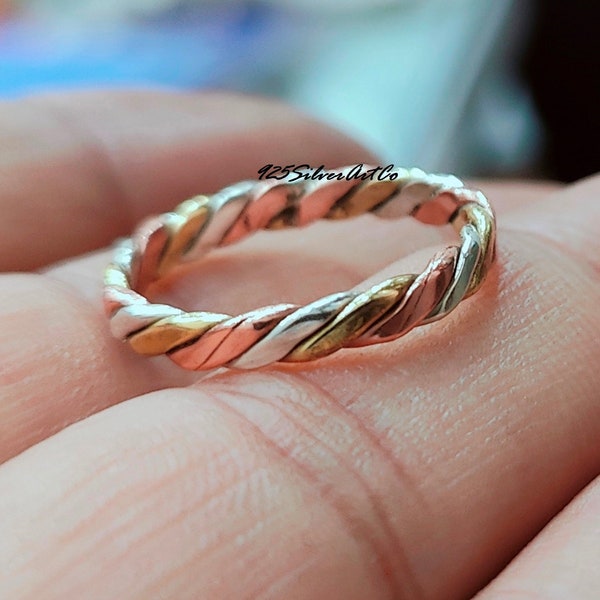 Silver Copper Ring - Etsy