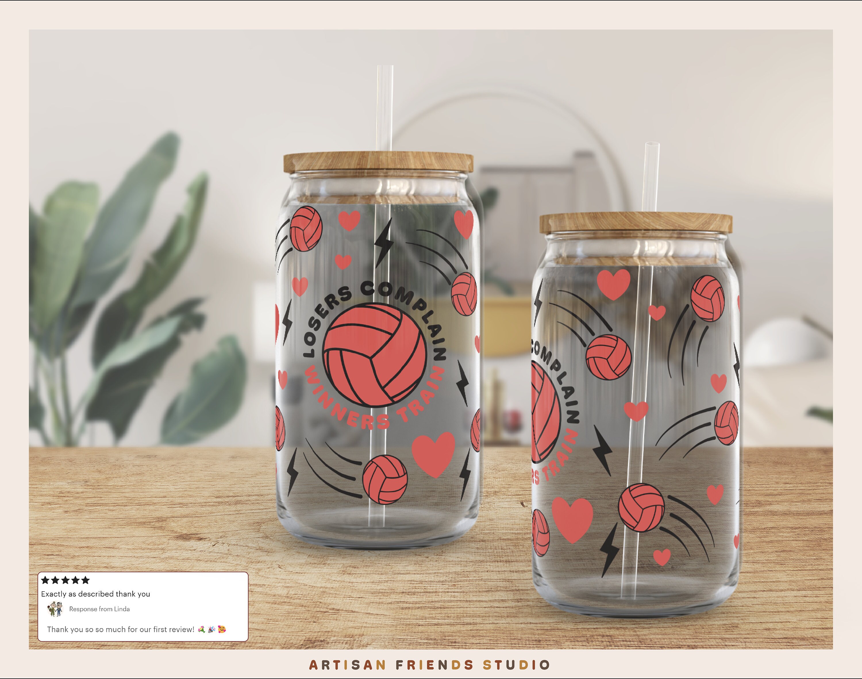 Volleyball Beer Can Wrap 16oz Svg, Volleyball Svg, Sports Cup Wrap ...