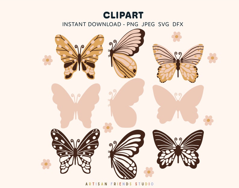 Butterfly Svg Bundle, Butterfly Svg, Layered Butterfly Bundle Cricut ...