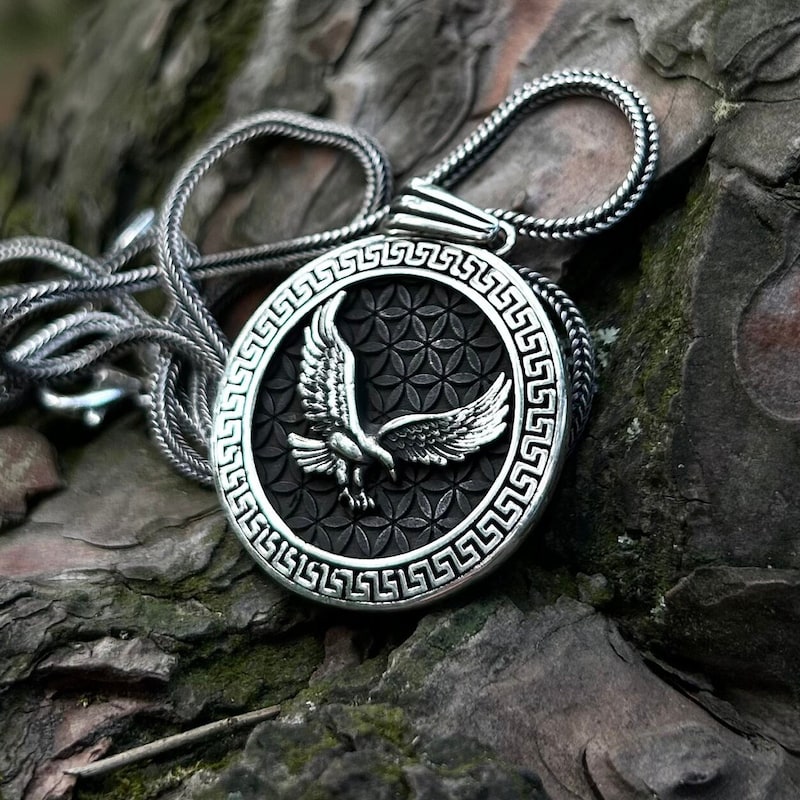 Eagle Necklace - Etsy