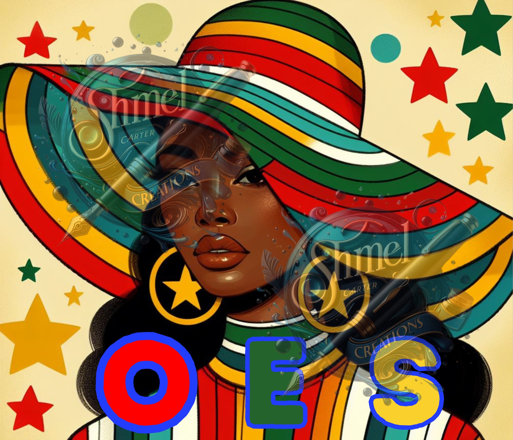 OES Order of the Eastern Star Cut File, Silhouette Cricut, Jpegs, Png ...