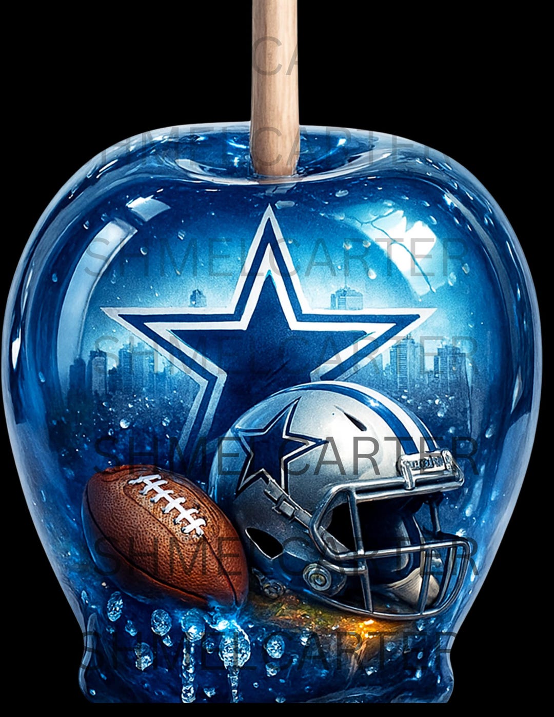 Football Dallas PNG Design: DIY Shirts, Tumblers, Decor - Etsy