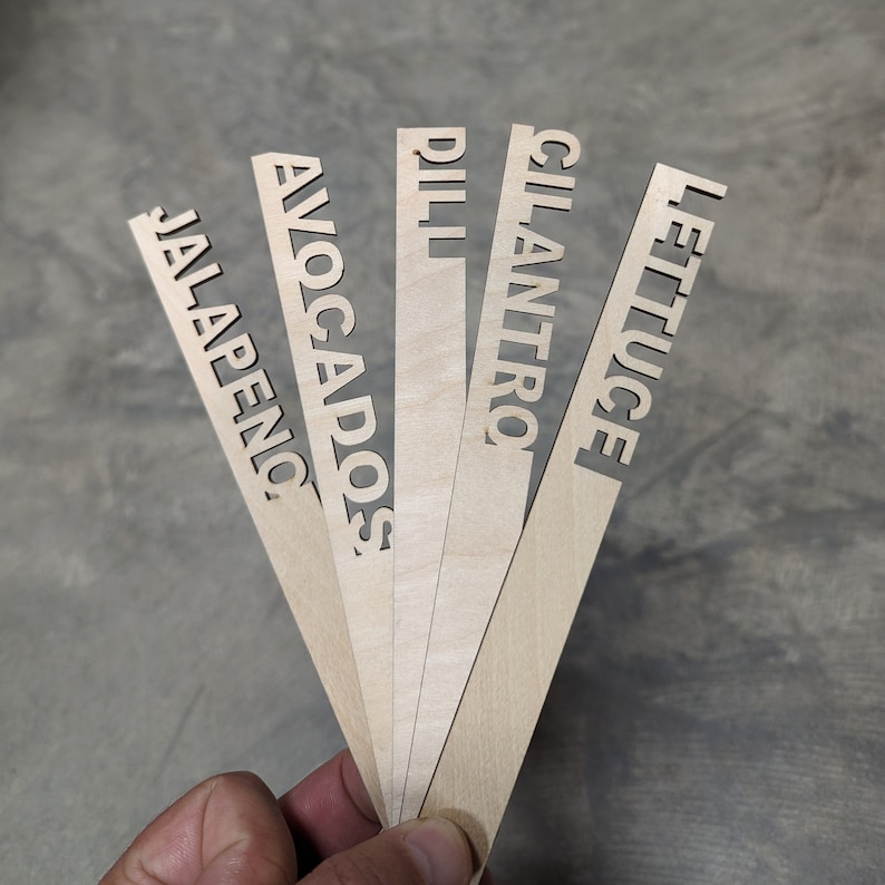 Herb Tags // Garden Labels // Plant Tags // Custom // Vegetable Tag ...