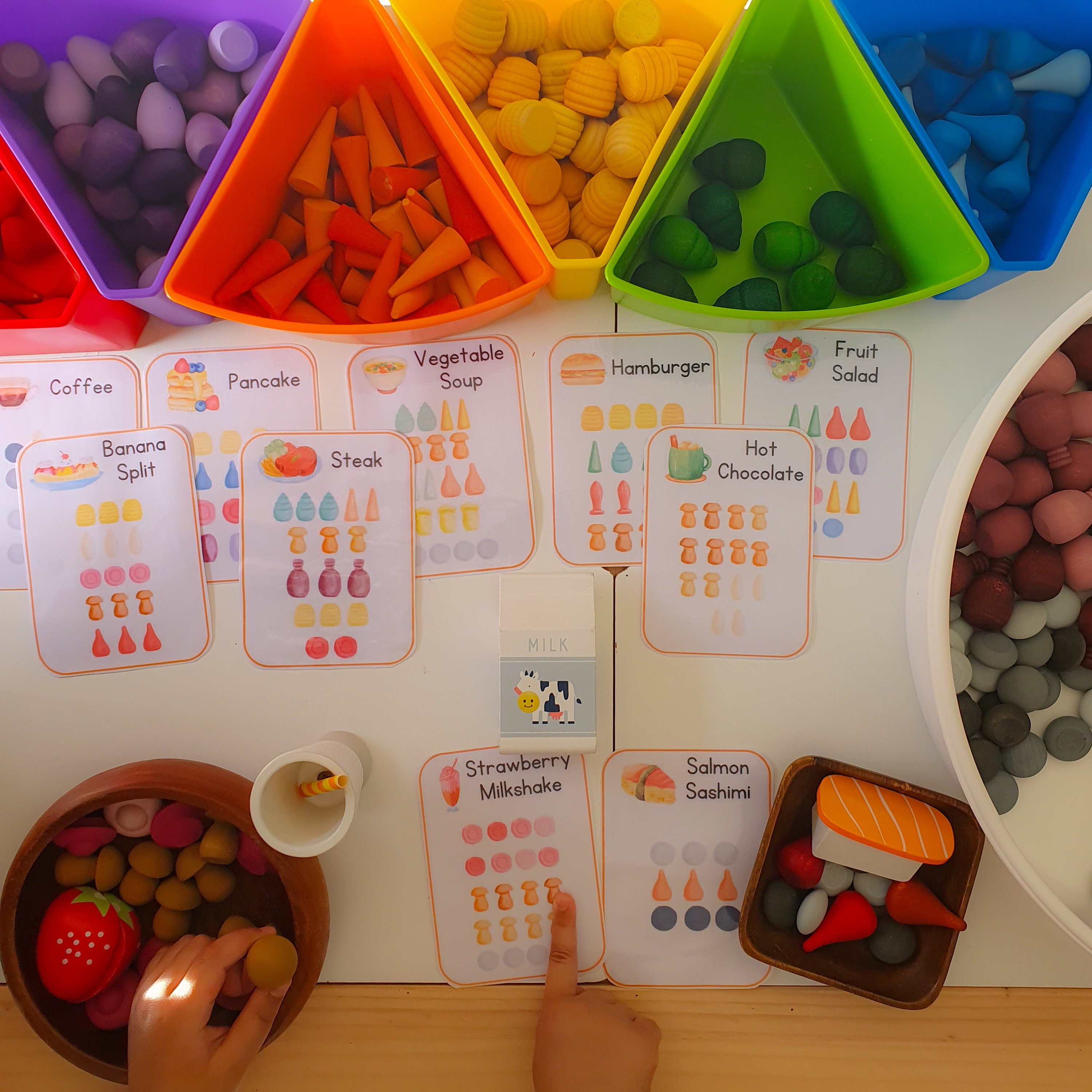 Grapat Mandala Loose Parts Recipe Cards - DIGITAL Copy - Etsy