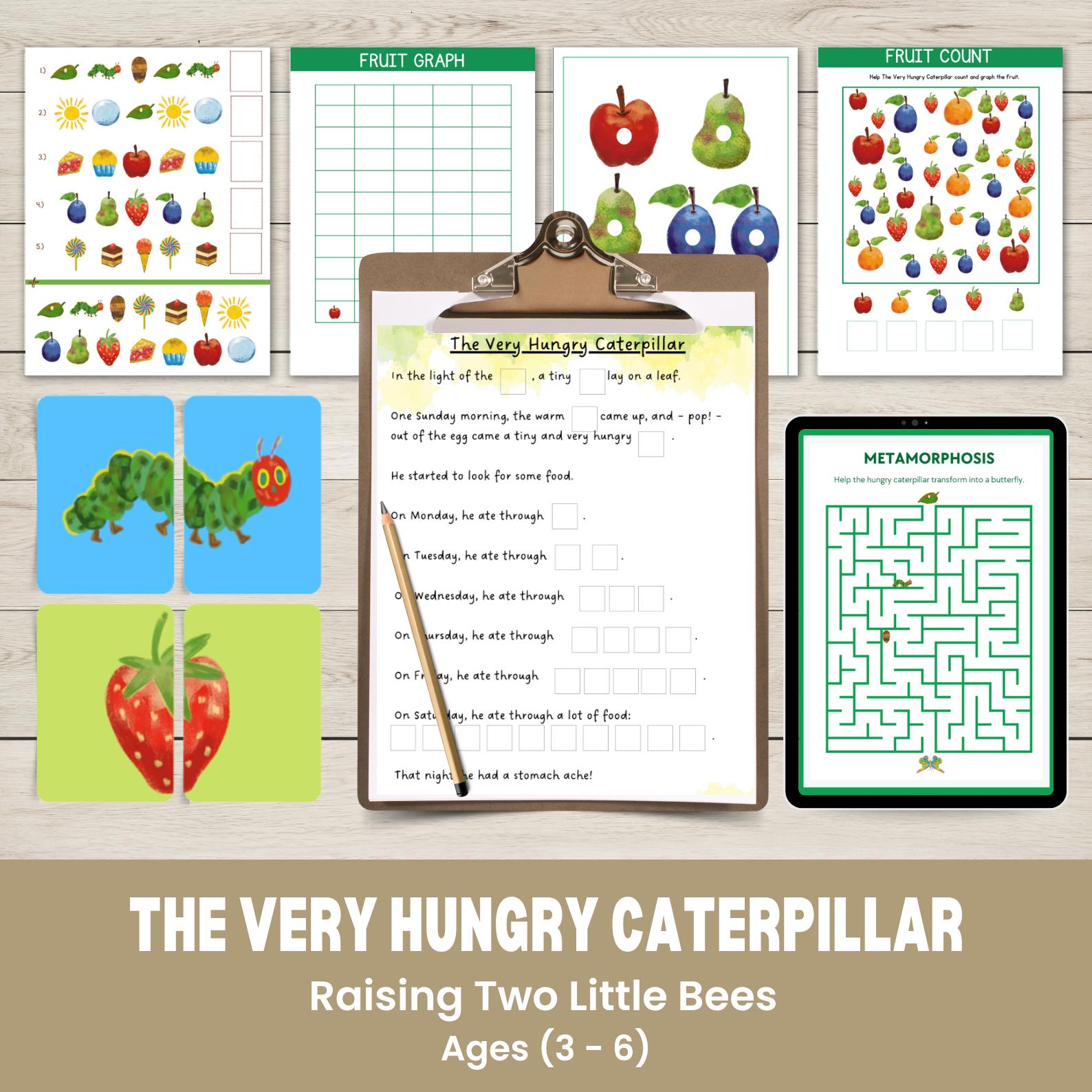 The Very Hungry Caterpillar BUNDLE - Etsy
