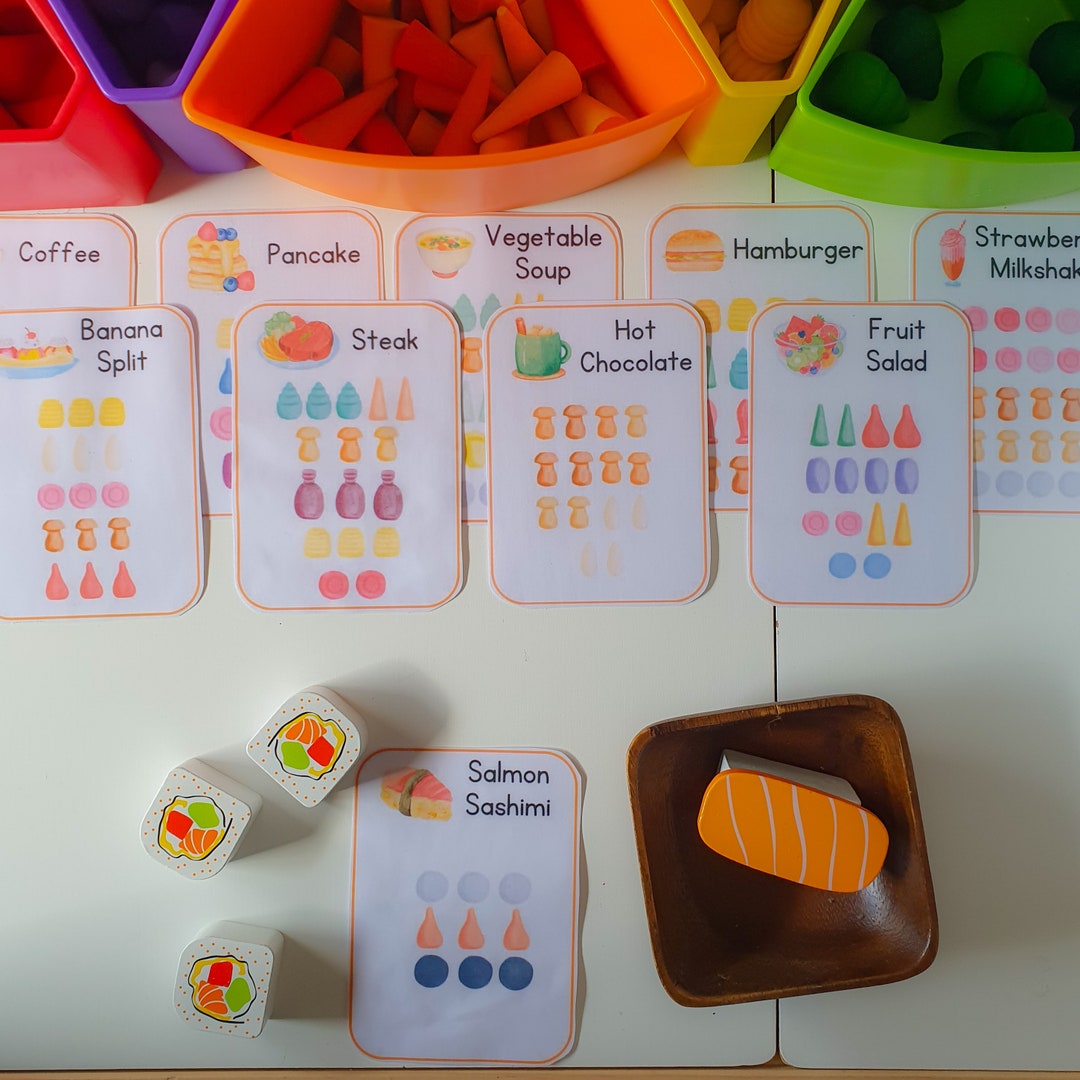 Grapat Mandala Loose Parts Recipe Cards - DIGITAL Copy - Etsy