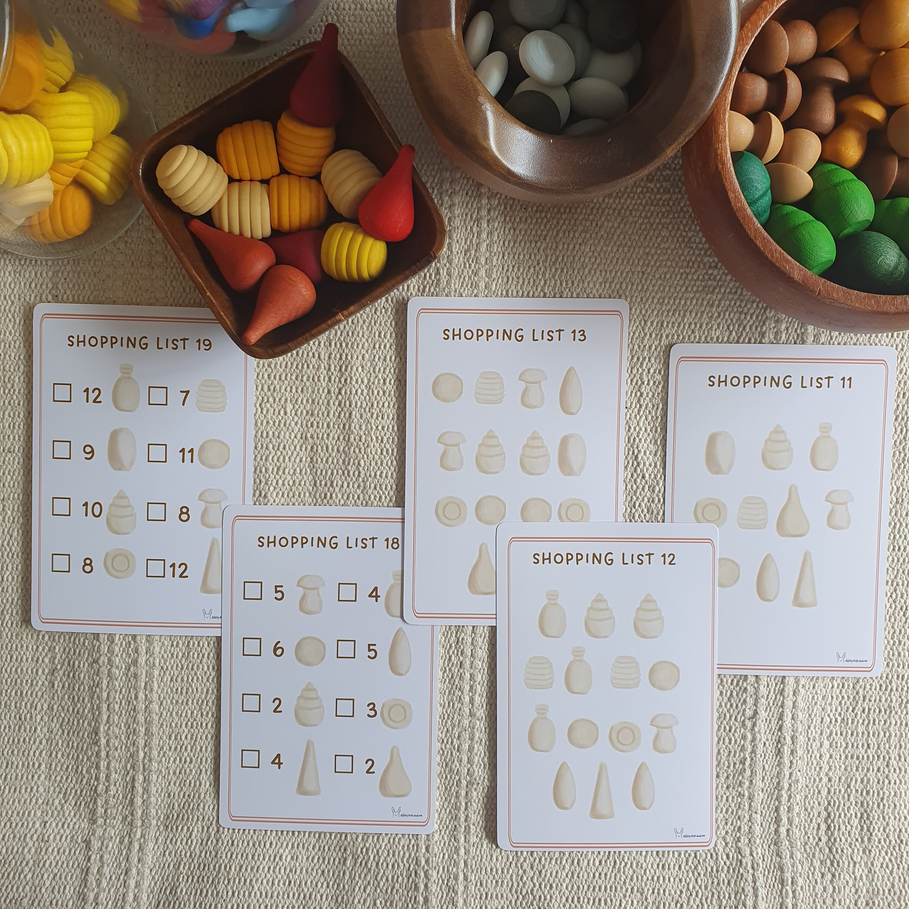 Grapat Mandala Loose Parts Play Cards - DIGITAL Copy - Etsy