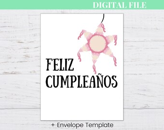 Bilingual Birthday Card - Etsy