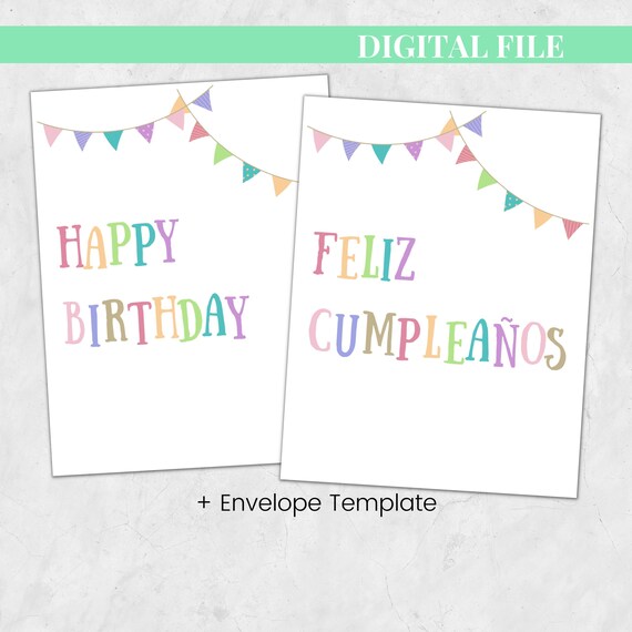 Happy Birthday In Spanish