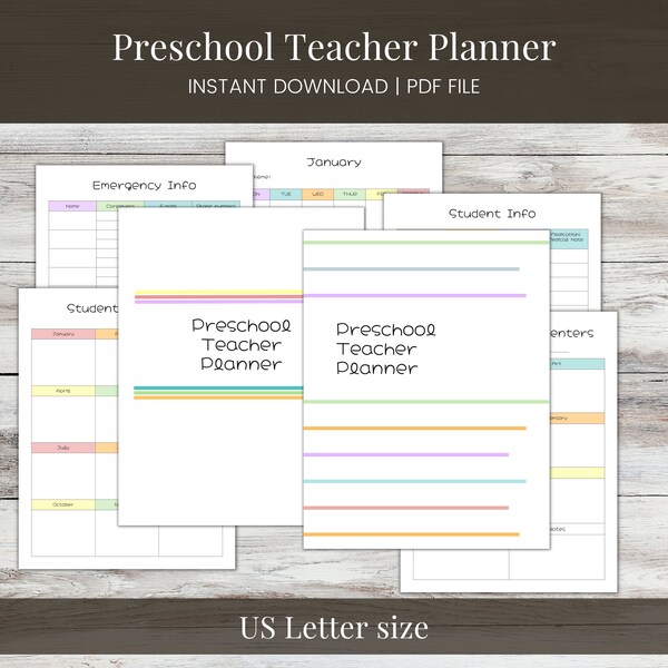 Preschool Teacher - Etsy