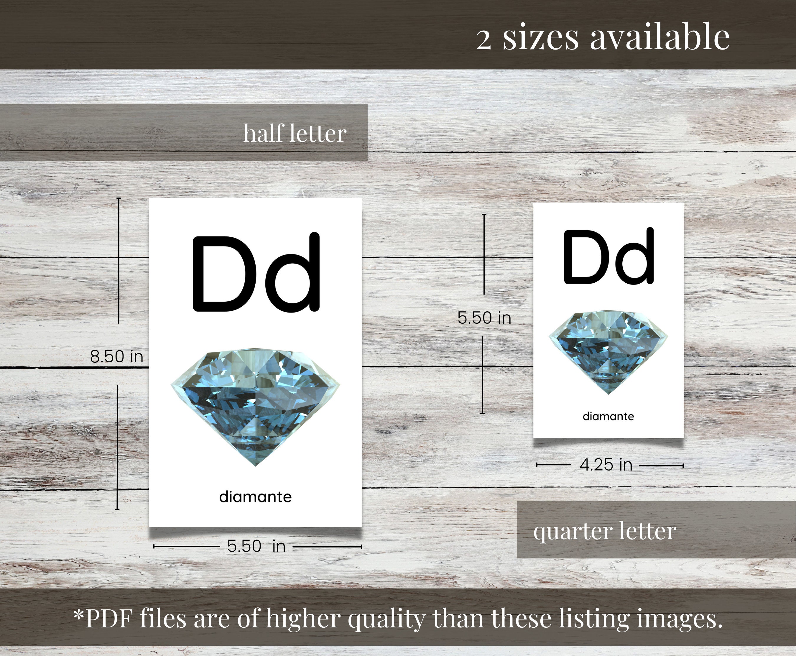 Spanish Alphabet Cards, Printable, Preschool Classroom, Homeschool ...