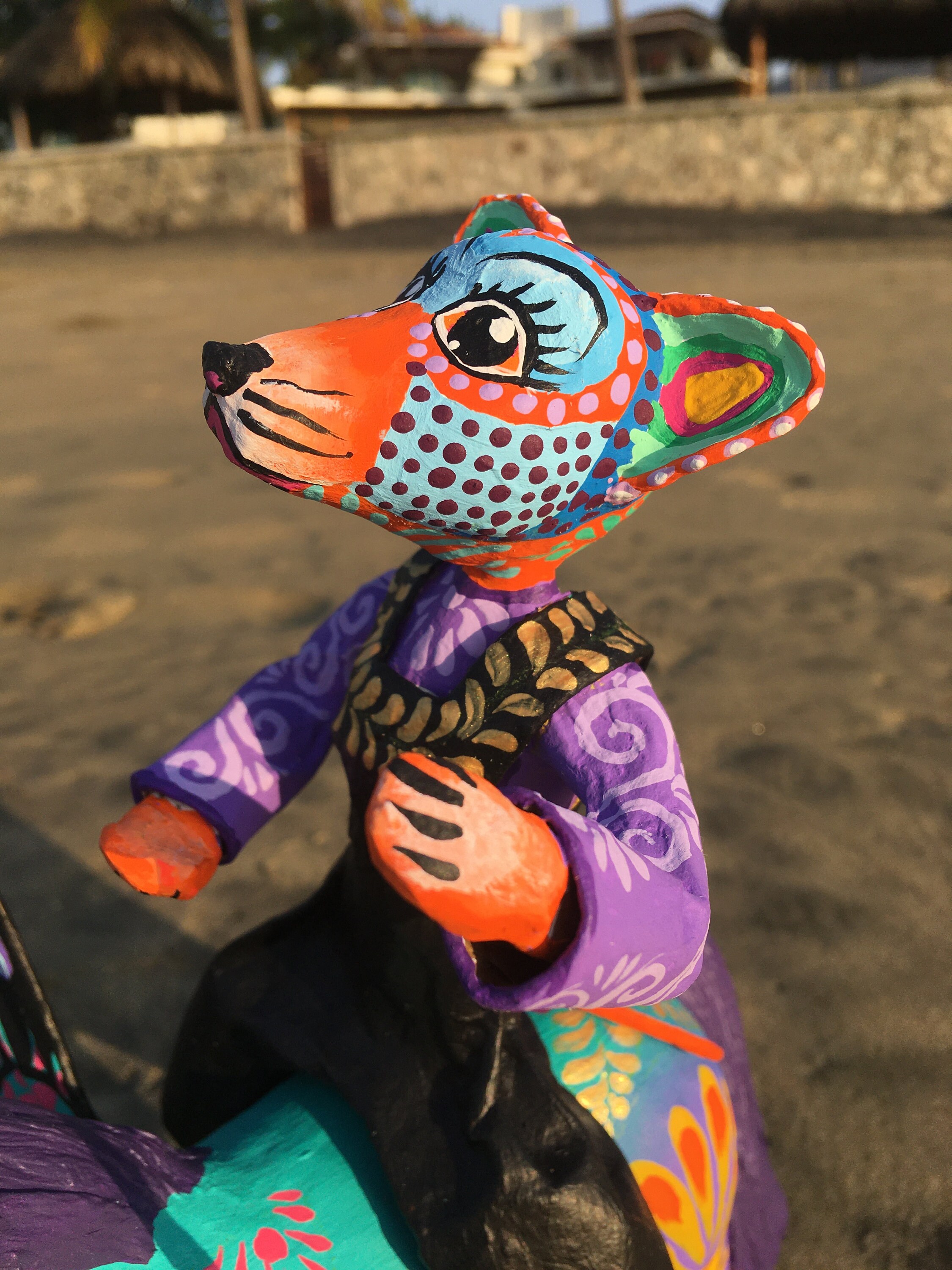 Paper Mache Dog and Horse Alebrije Horse With Wings Mexican - Etsy UK