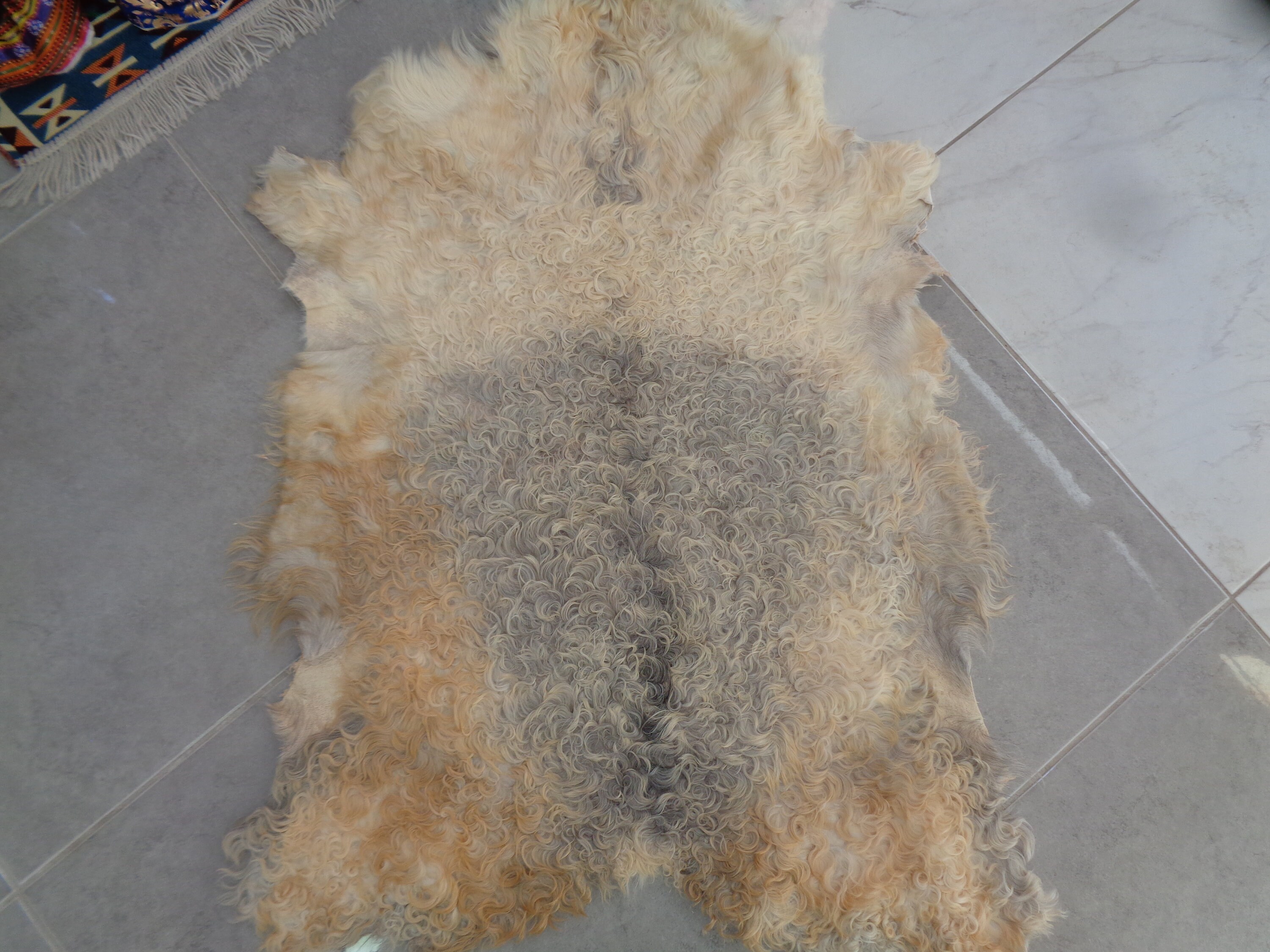 Angora Goatskin Rug Curly Mohair Skin Super Soft Bed for - Etsy