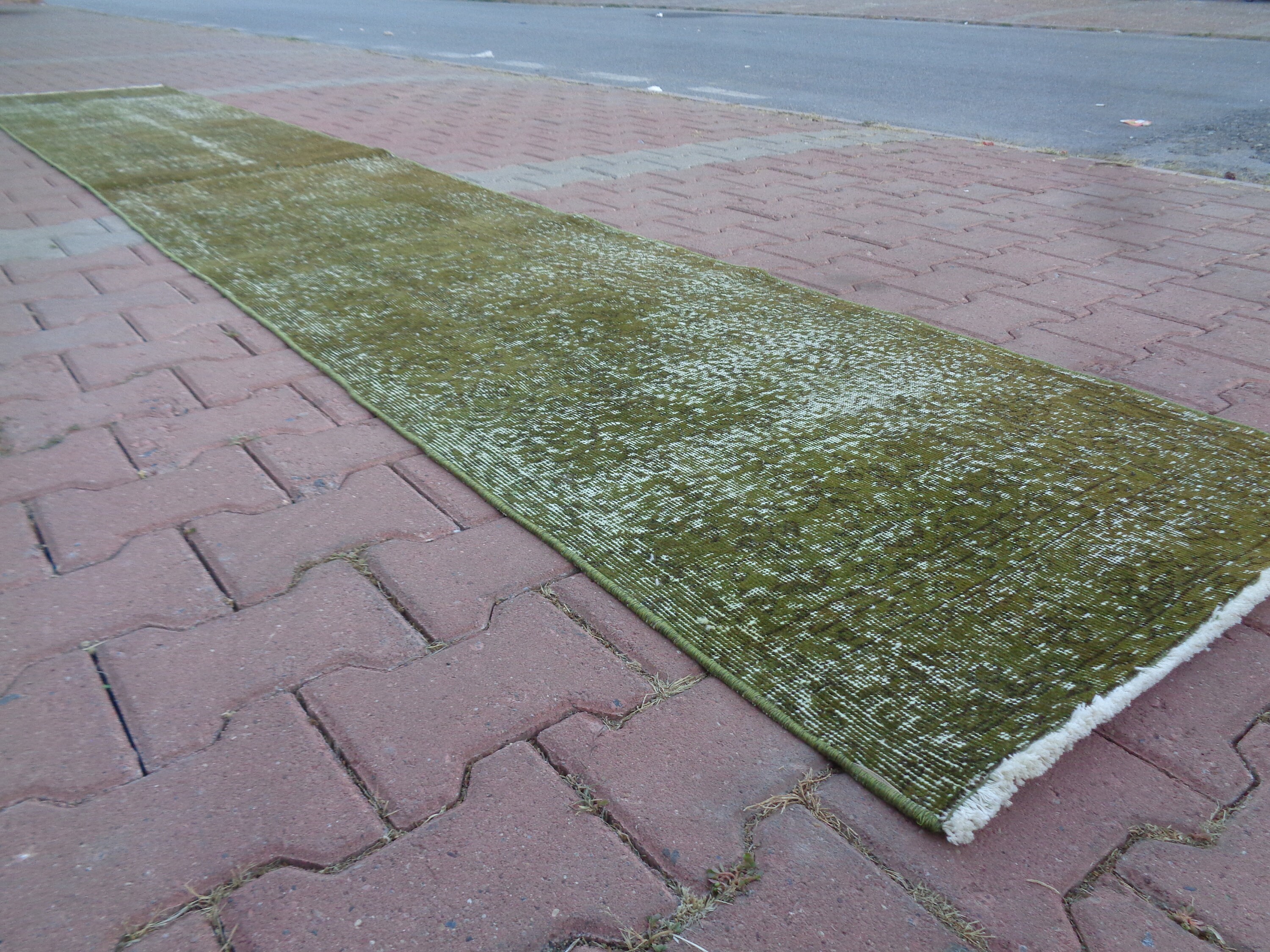 Green Stairway Runner Extra Long Runner Rug Runner for - Etsy