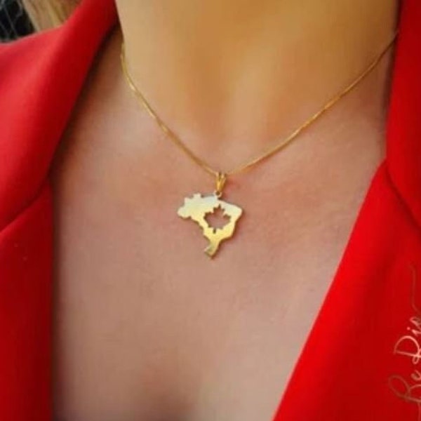 Brazil Necklace - Etsy