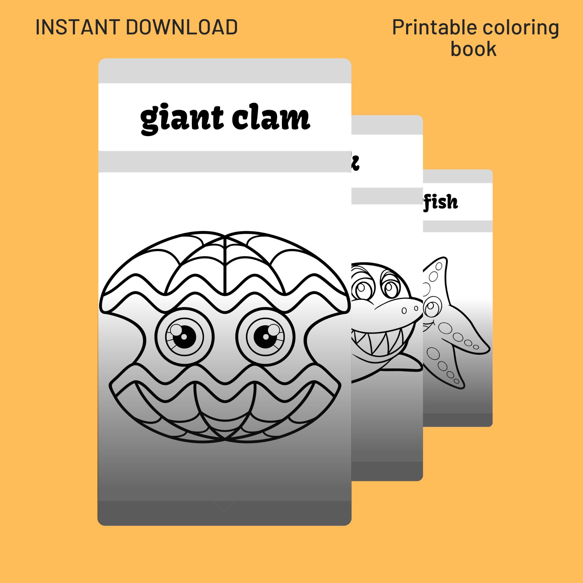 Printable Coloring Pages Under the Sea for Toddlers | Kids Coloring ...