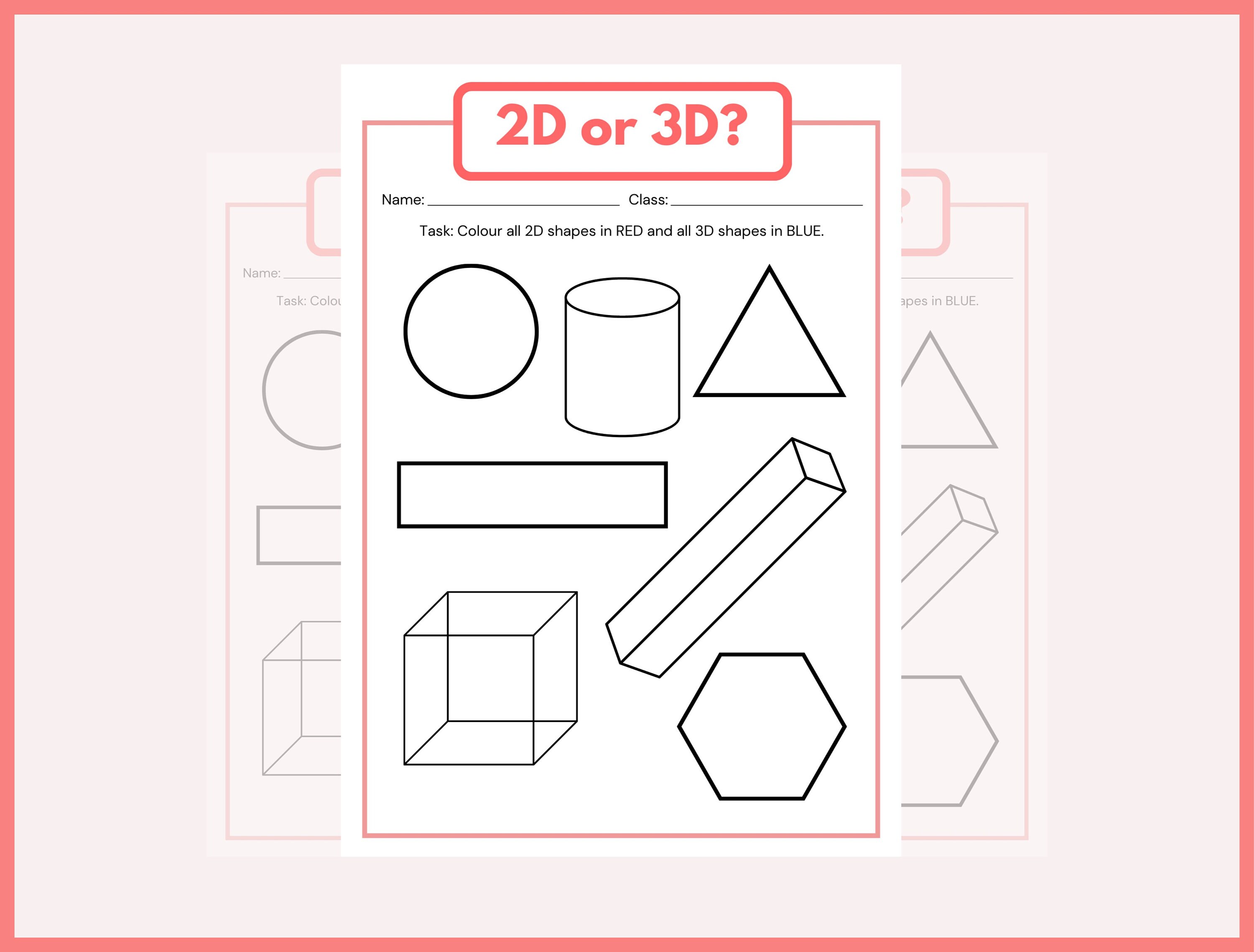 School Mathematics Worksheet Activity Page for Children - Etsy