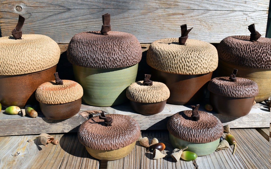Acorn Jars - Etsy