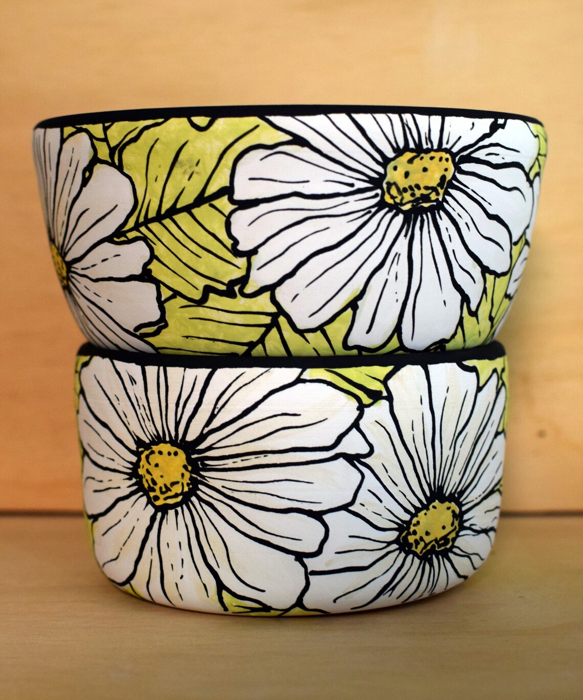 Hand Painted Pots - Etsy