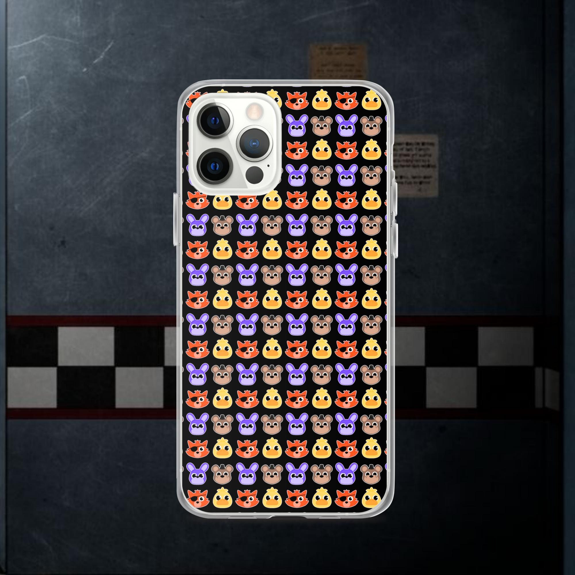 Five Nights at Freddy's Black Pattern Phone Case - Etsy