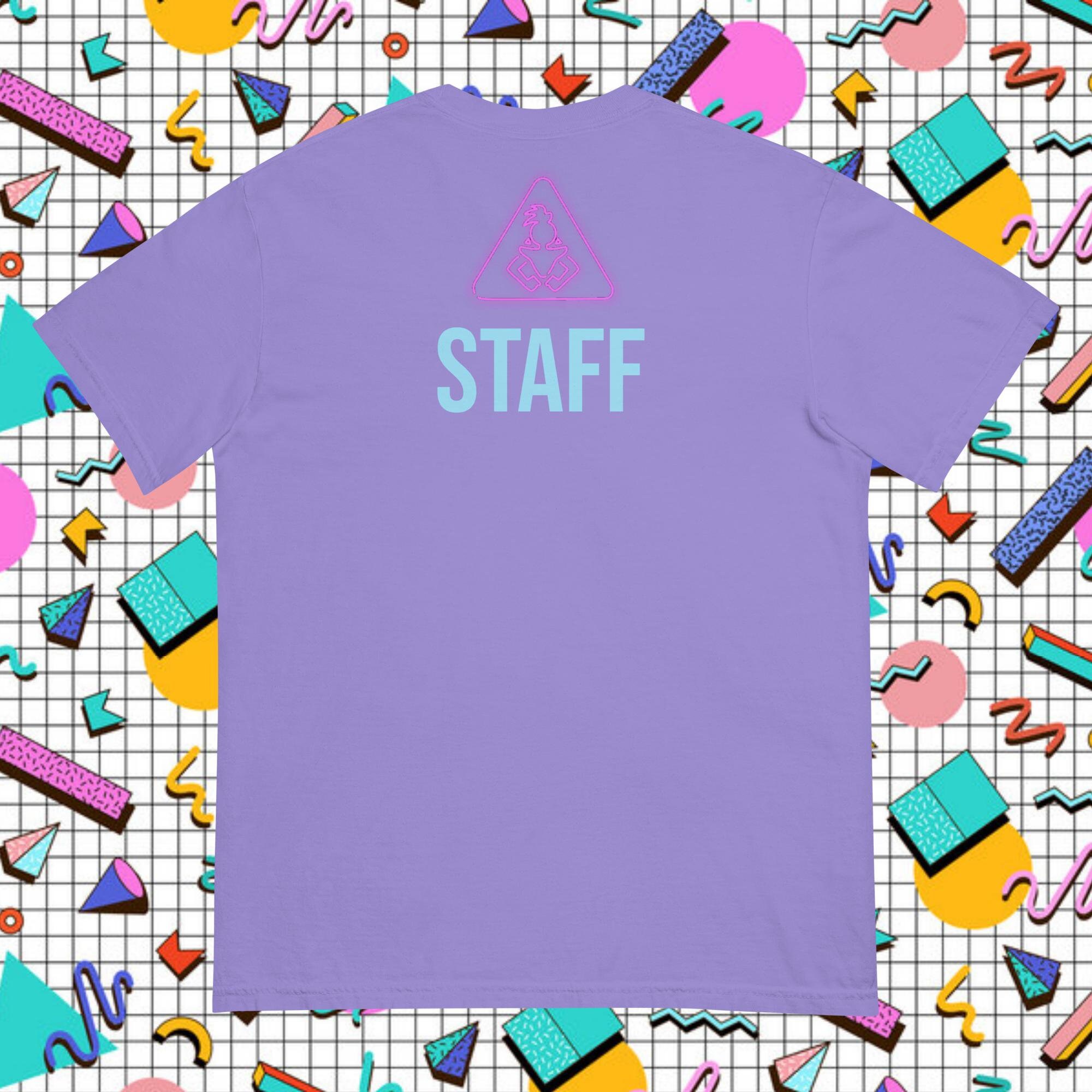 Glamrock Chica Mazercise Staff Shirt - Etsy