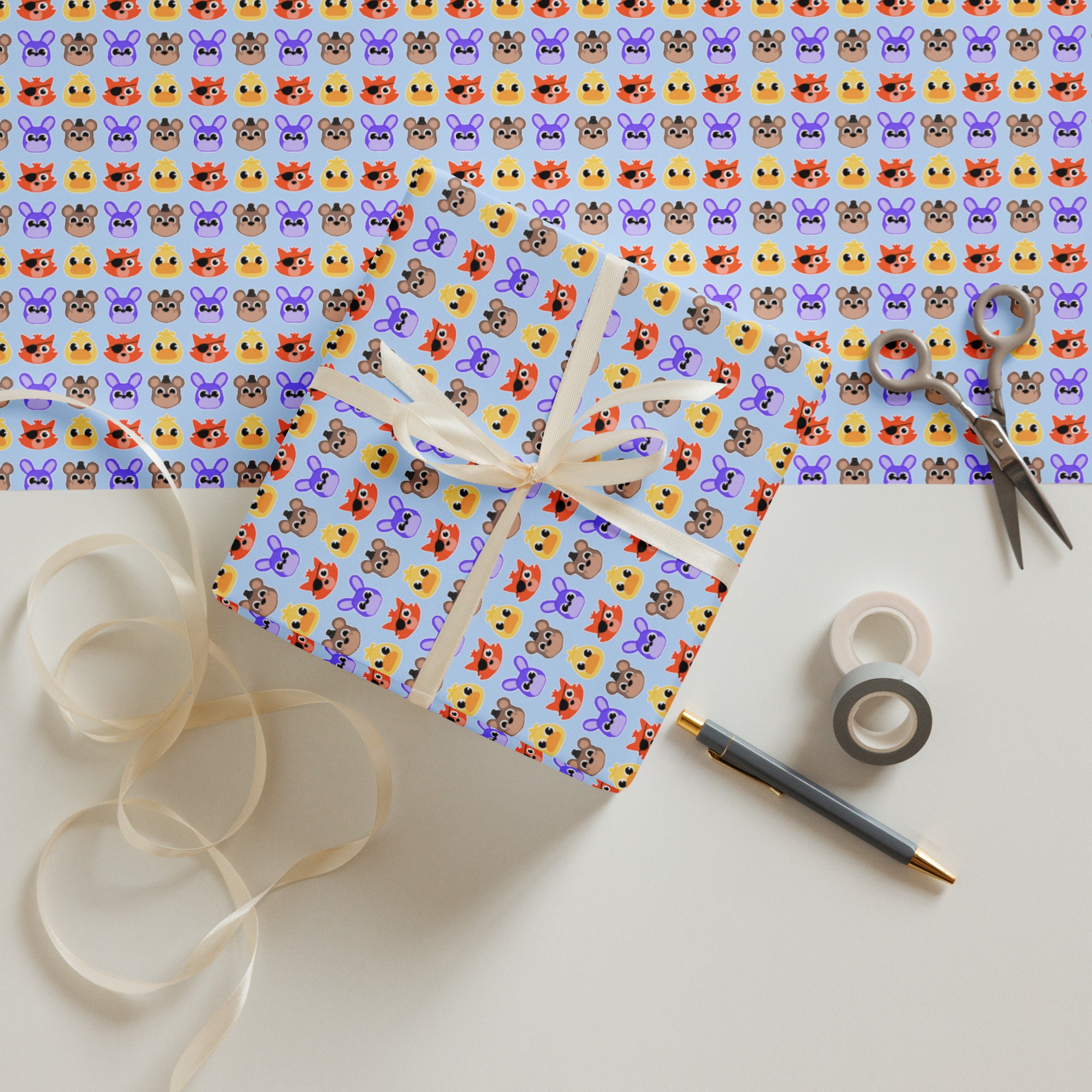 Five Nights at Freddy's Wrapping Paper - Etsy