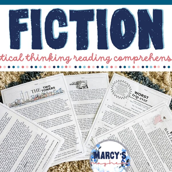 Reading Comprehension Worksheets 4th & 5th Grade Homeschool Printables ...
