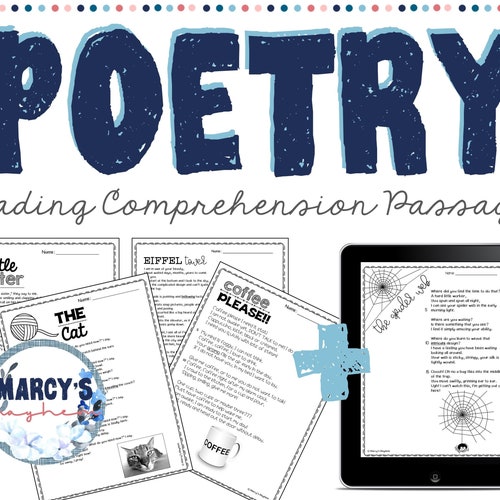 Reading Comprehension Worksheets: 4th & 5th Grade Homeschool - Etsy