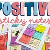 Sticky Notes Personalized Template for Students - Growth Mindset ...