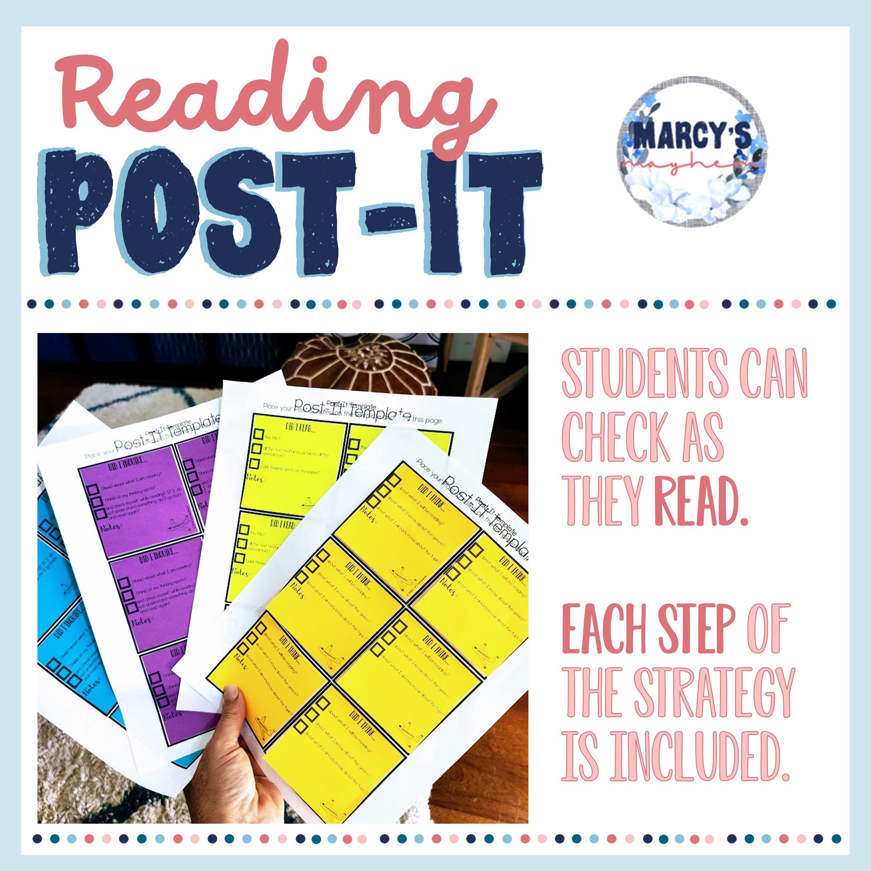 Reading Strategies Posters to Improve Reading Skills, 3rd, 4th, 5th ...