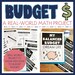 Real World Math Project, Budgeting Worksheet & Activity for 5th, 6th ...