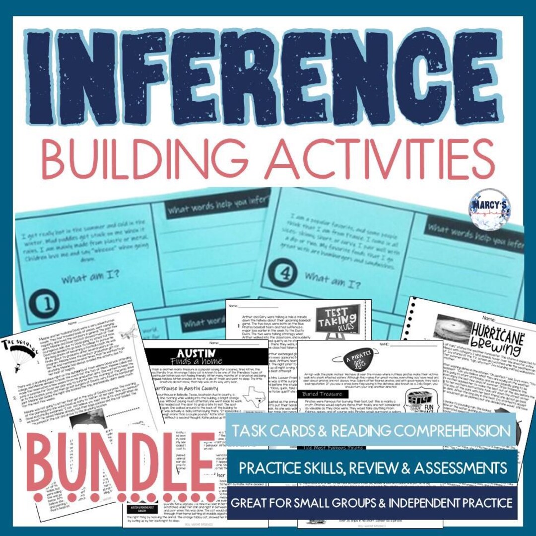 Making Inferences Worksheets 3rd 4th Grade 5th Grade Classroom ...