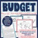Plan a Trip Budgeting Worksheets Activity End of Year Math Project for ...