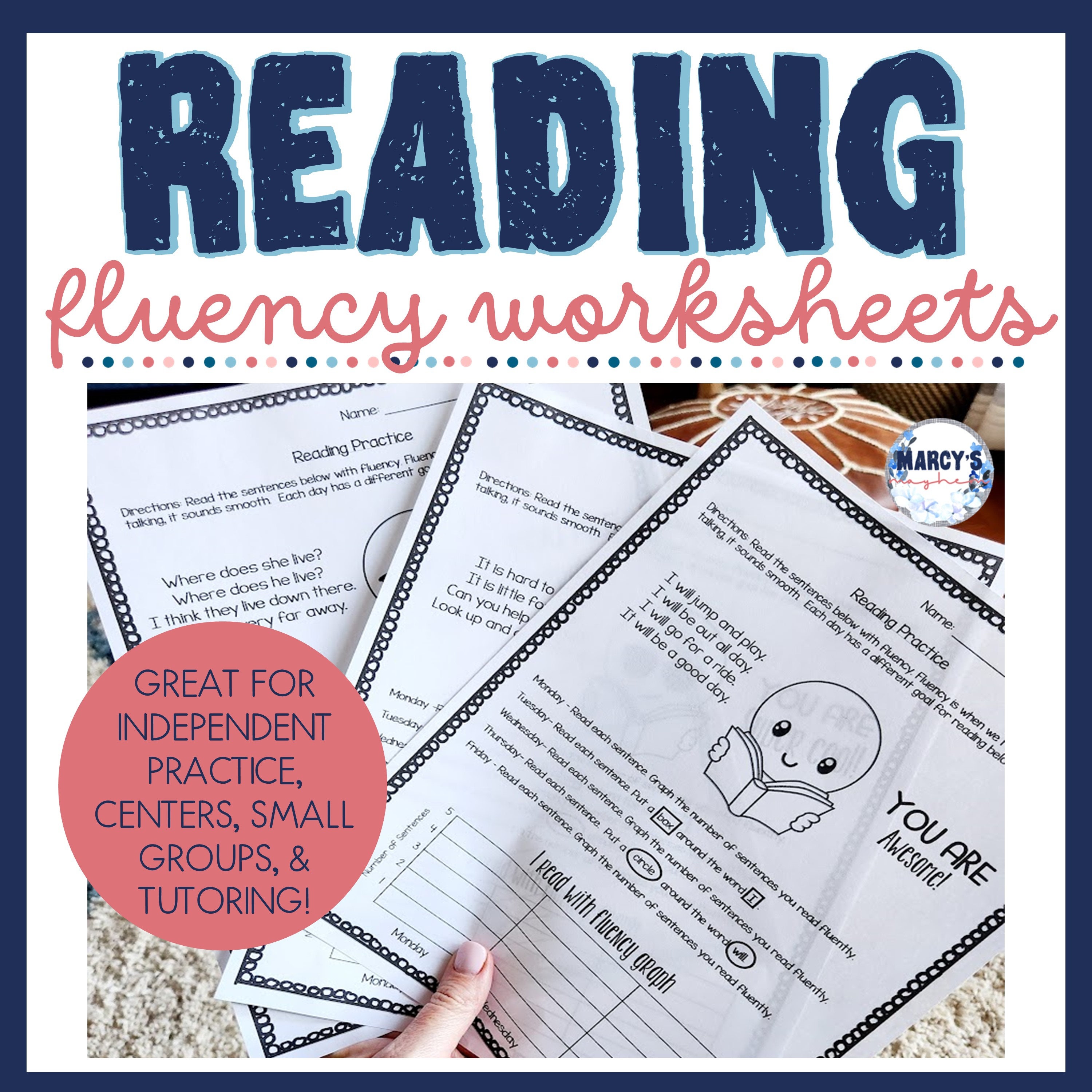 Reading Sight Words Fluency Practice Kindergarten 1st Grade Using High ...